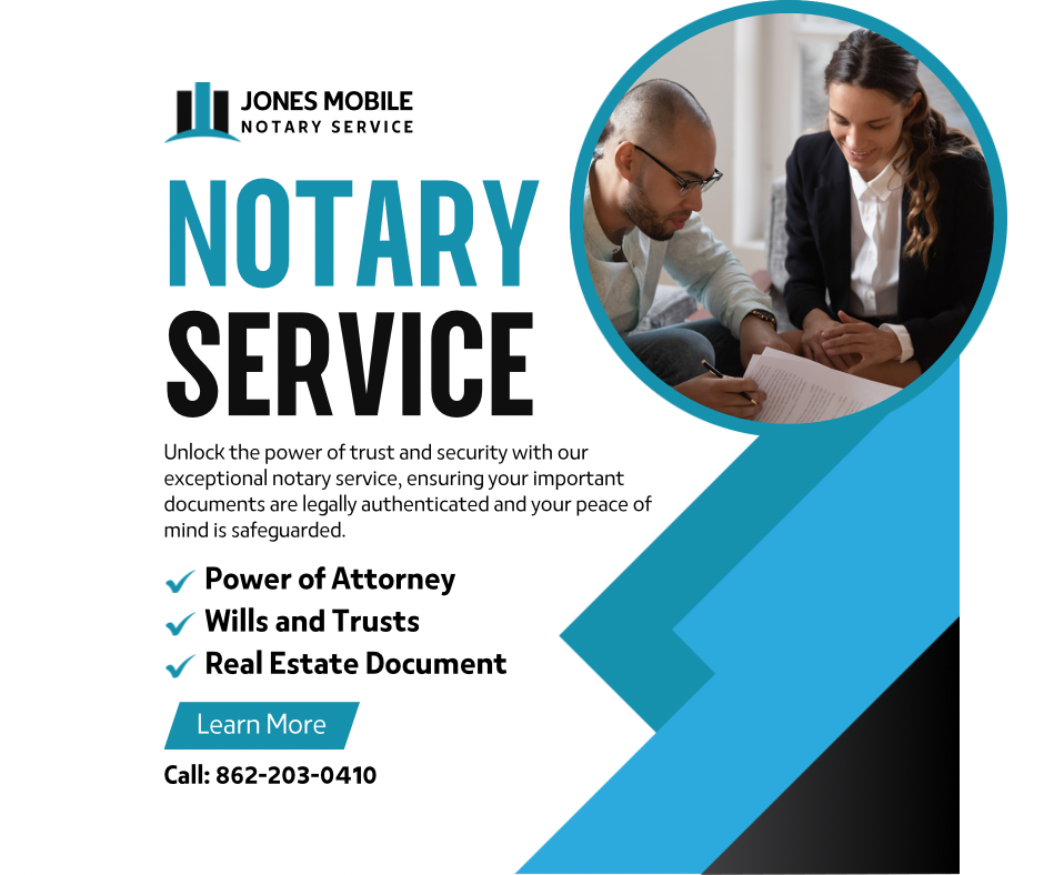 "The Benefits of Using a New Jersey Mobile Notary" - Jones NJ Mobile ...
