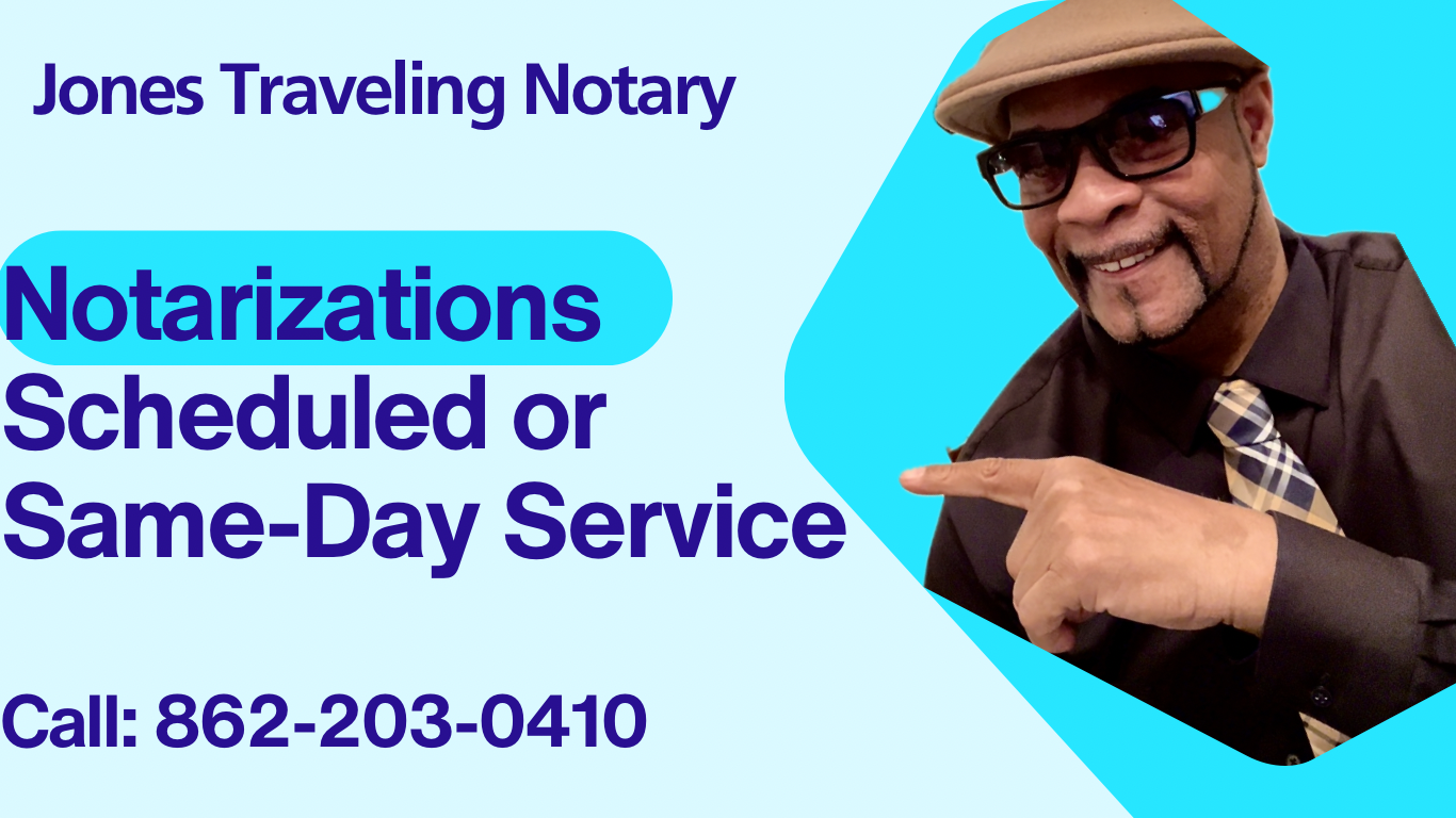 In Need of a New Jersey Mobile Notary Service? - Jones NJ Mobile Notary ...