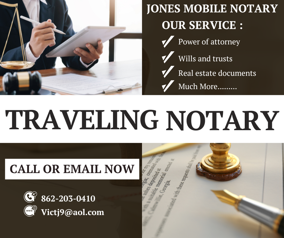 Jones New Jersey Mobile Notary Services at Your Doorstep - Jones NJ ...
