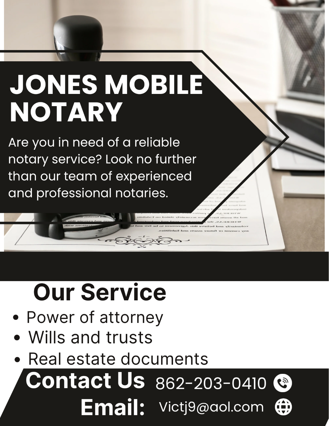 Urgent Need of a New Jersey Traveling Notary? - Jones NJ Mobile Notary ...