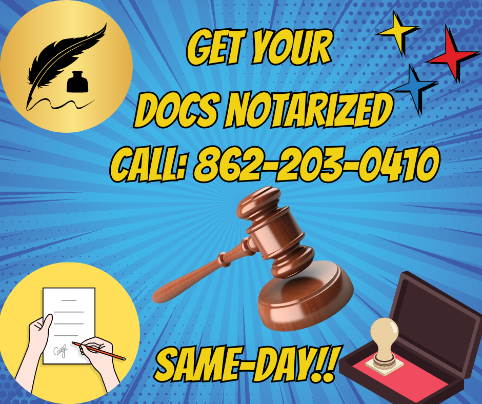 New Jersey Notaries-We Travel to your location - Jones NJ Mobile Notary ...