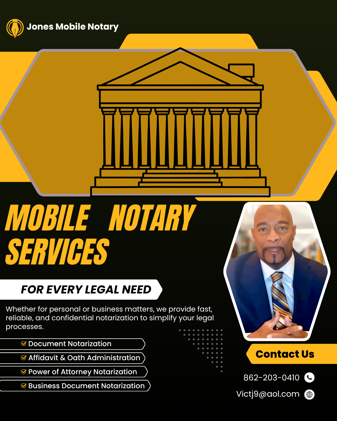 Request a Traveling Notary Services in Northern New Jersey - Jones NJ ...