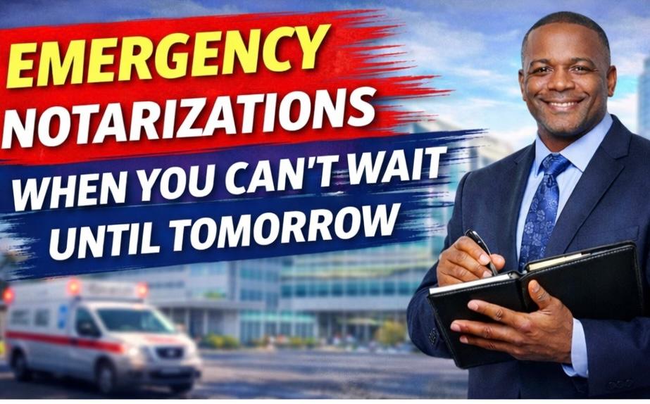 Emergency Notarizations? Call our New Jersey Notaries - Jones NJ Mobile ...